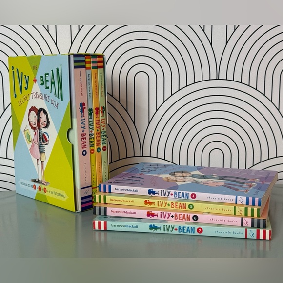 Ivy + Bean | Toys | Ivy Bean Secret Treasure Box Set Plus 4 Extra Books ...